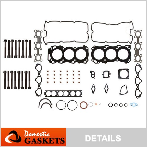 Full Gasket Set Bolts Fit 01-04 Nissan Pathfinder Infiniti QX4 3.5L ...