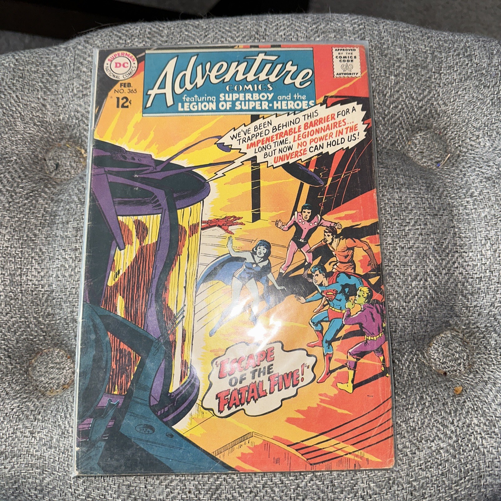 ADVENTURE COMICS #365, 1968, Legion of Super-Heroes, 1st App Shadow ...