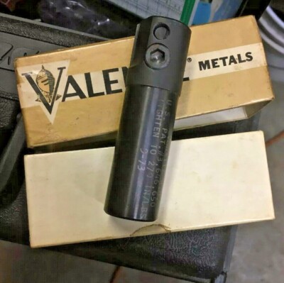 Valenite Indexable End Mill VMN-112 RH W/ 1” Weldon Shank Milling ...