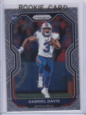 GABRIEL DAVIS ROOKIE CARD 2020 Panini PRIZM RC Gabe Buffalo Bills ...