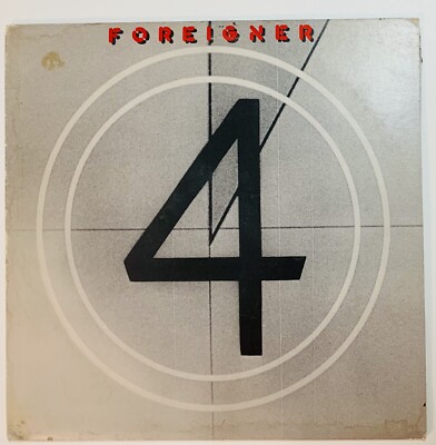 FOREIGNER 4 LP VINYL RECORD 1981 | eBay