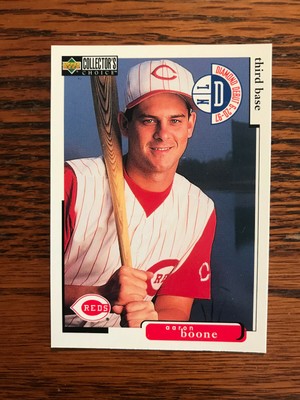 1998 Upper Deck #68 Aaron Boone Baseball Card Cincinnati Reds Rookie ...