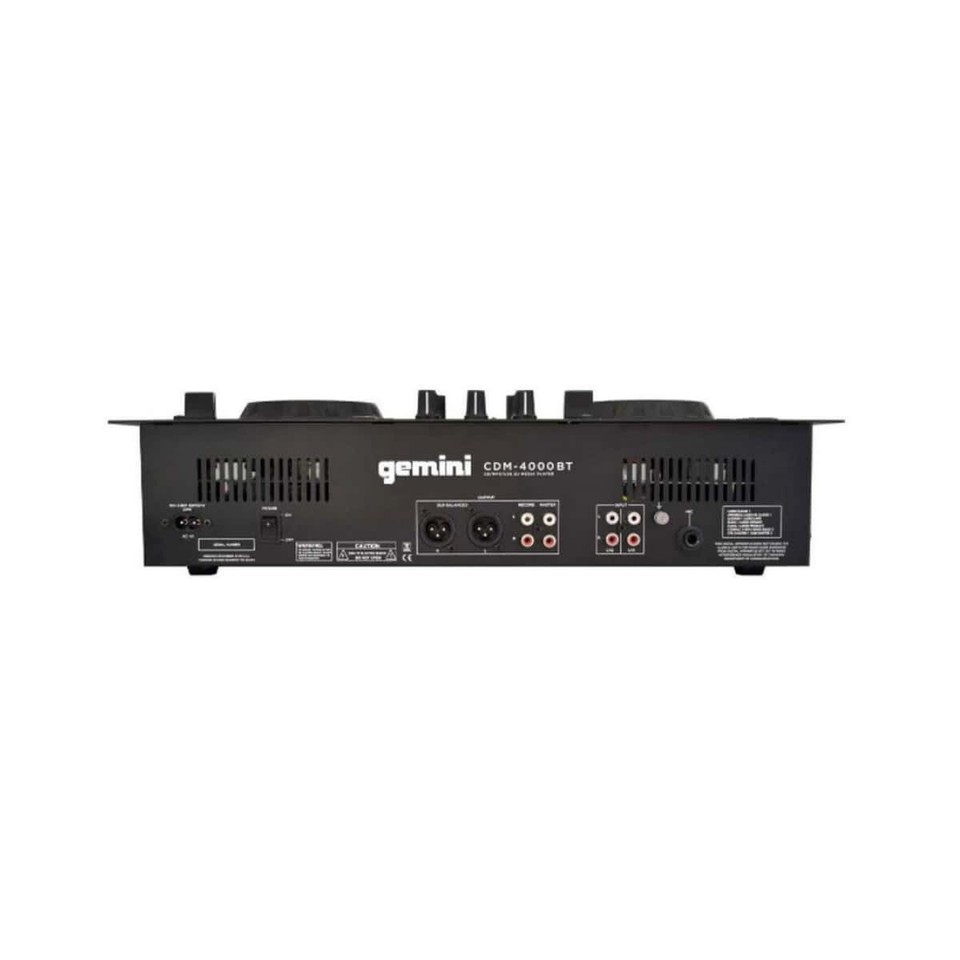 Gemini CDM-4000BT CD/Mixer Combo with Bluetooth Input | eBay