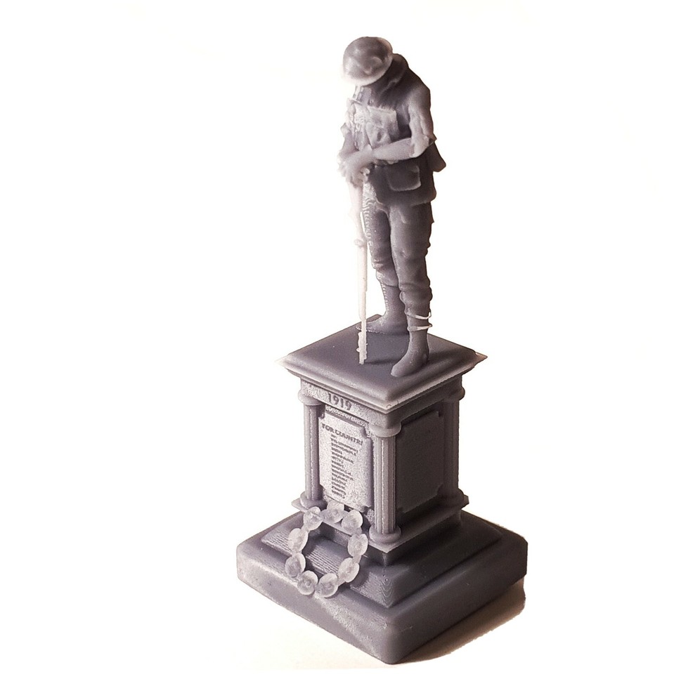 00 h0 gauge war memorial model railway scenery NE Miniatures Unpainted ...