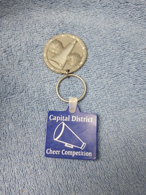 Cheerleading Key Ring Chain Keychain Capital District Cheer Competition ...