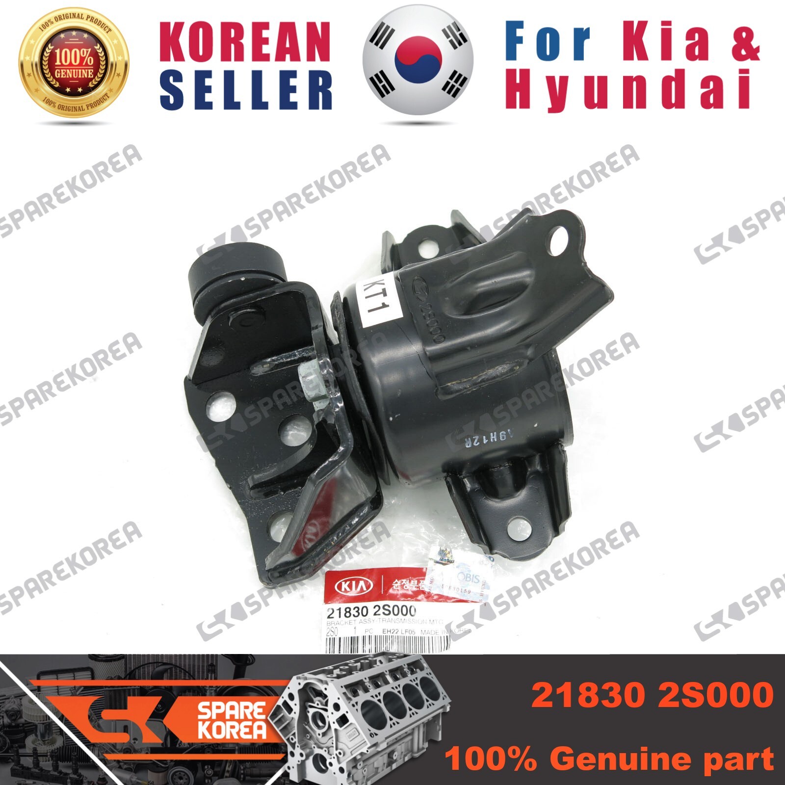 Genuine/OEM 218302S000 BRACKET ASSY-TRANSAXLE MTG for Hyundai Tucson IX ...