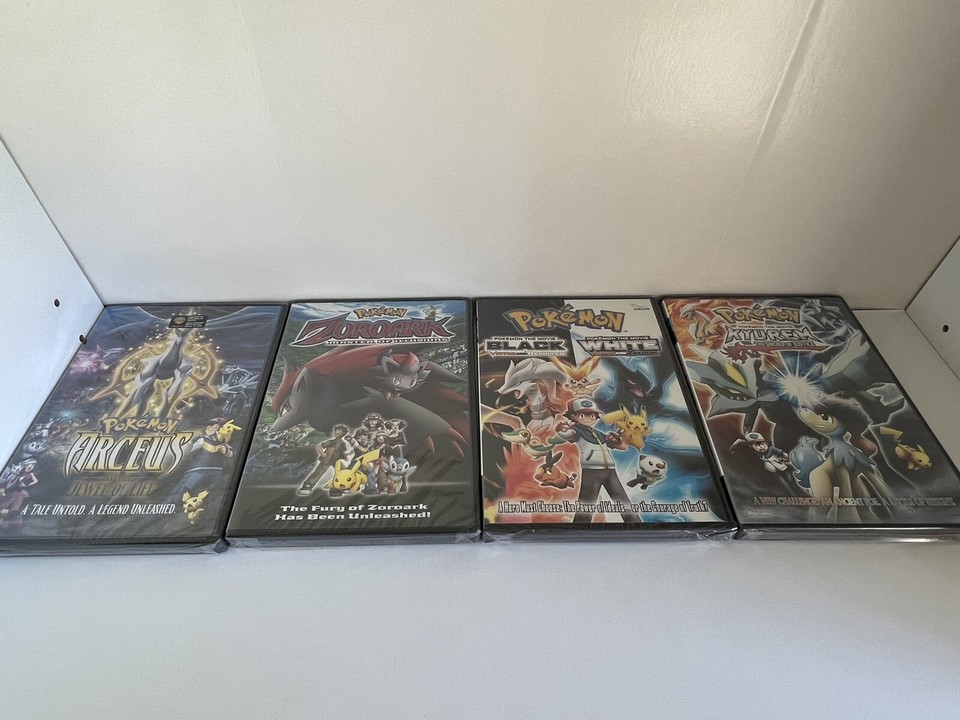 Pokemon Movie DVD collection NEW all seasons original release movies ...