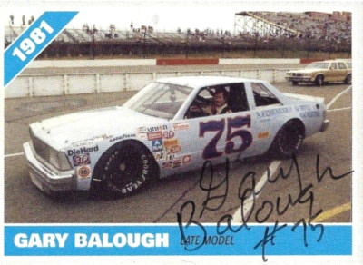 Gary Balough Signed Custom Card Big Ten Series #112 DAYTONA 500 4 | eBay