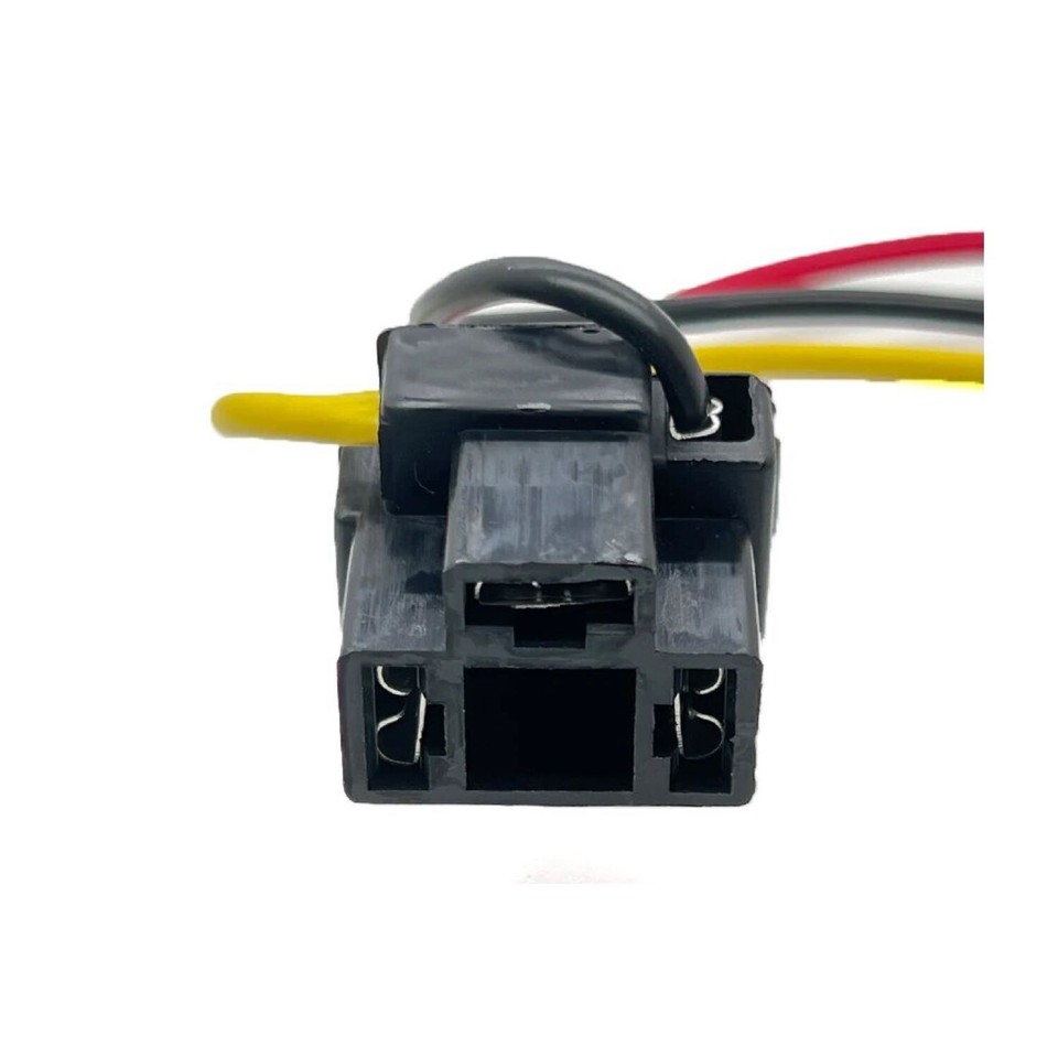 Pair 3 pin 9mm H4 Headlight Bulb Female Wire Connector plug socket | eBay