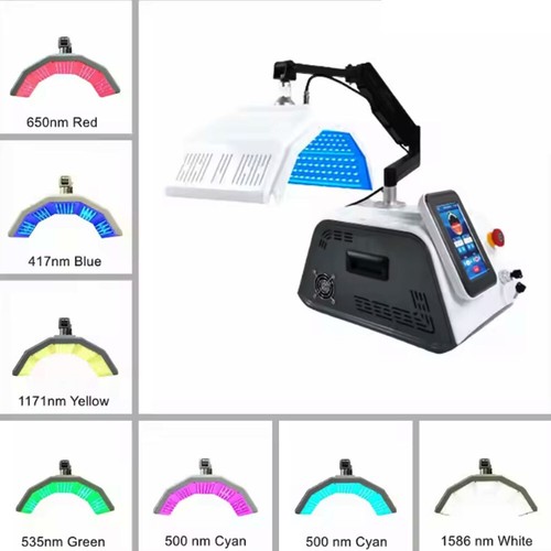PDT 7 Colors LED Light Facial Beauty Anti-Aging Skin Care Photon ...