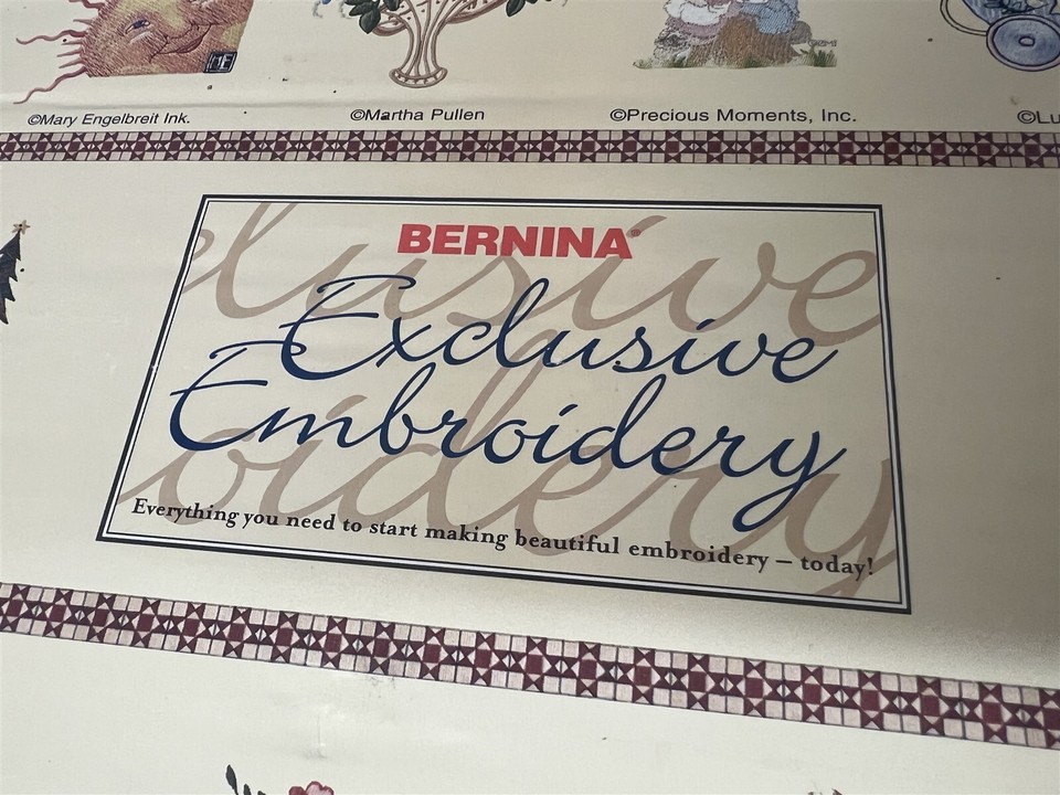 Genuine Bernina Exclusive Embroidery Bundle | eBay