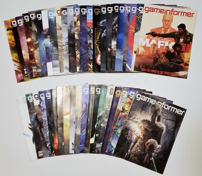 Game Informer Magazines 2012-2020 Issue 225-322 | eBay