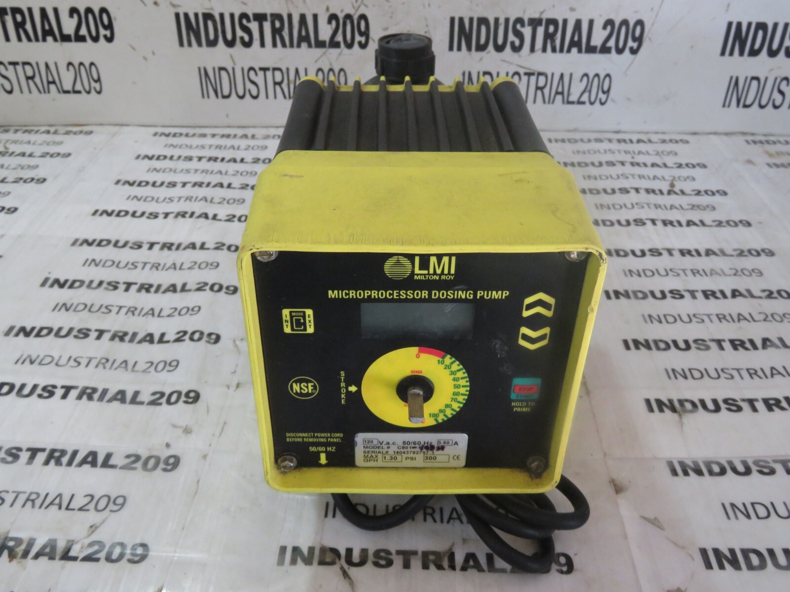 MILTON ROY C901-498SP MICROPROCESSOR DOSING PUMP USED | eBay