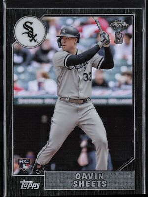 2022 Topps Chrome Ben Baller #87BC-20 Gavin Sheets 87 Topps Variation ...