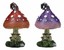 Enchanted Fairy Garden Miniature Colorful Toadstool Mushrooms Figurine ...
