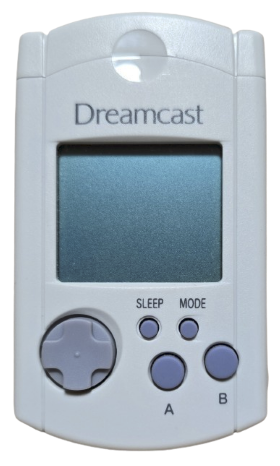 Authentic Sega Dreamcast White VMU Visual Memory Card Unit w/ Cap! | eBay