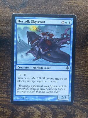 Merfolk Skyscout (77) Rise of the Eldrazi MTG Magic The Gathering D9812 ...