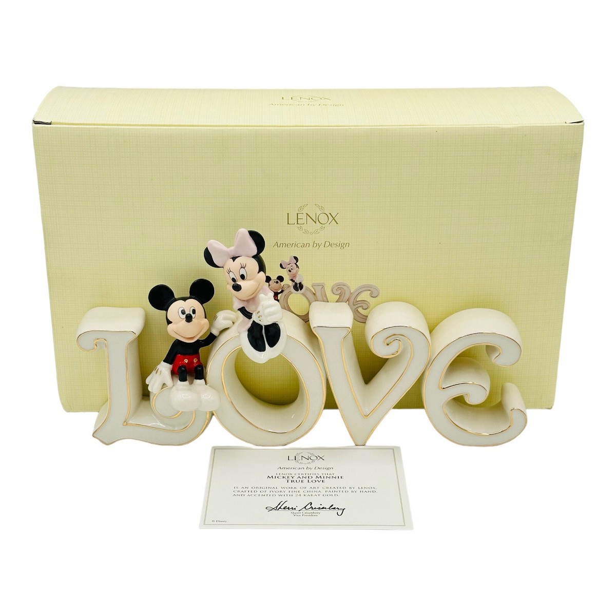 Lenox Figurines Mickey And Minnie