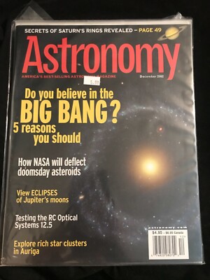 Astronomy Magazine DECEMBER 2002 - BIG BANG- NEW | eBay
