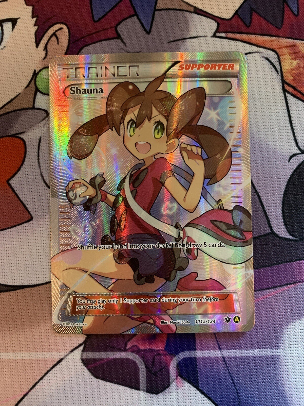 Shauna 111a/124 XY Collection Alt Art Promos Trainer Ultra Rare Pokémon ...