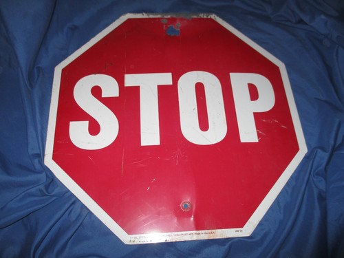 DISNEY/DISNEYWORLD Original Cast Member Prop ~ Stop SIGN | eBay