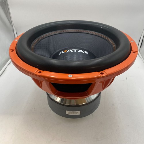 AVATAR Tsunami STU-1246-D2 Orange 6000 Watts Peak 2-Ohm 12" Subwoofer ...