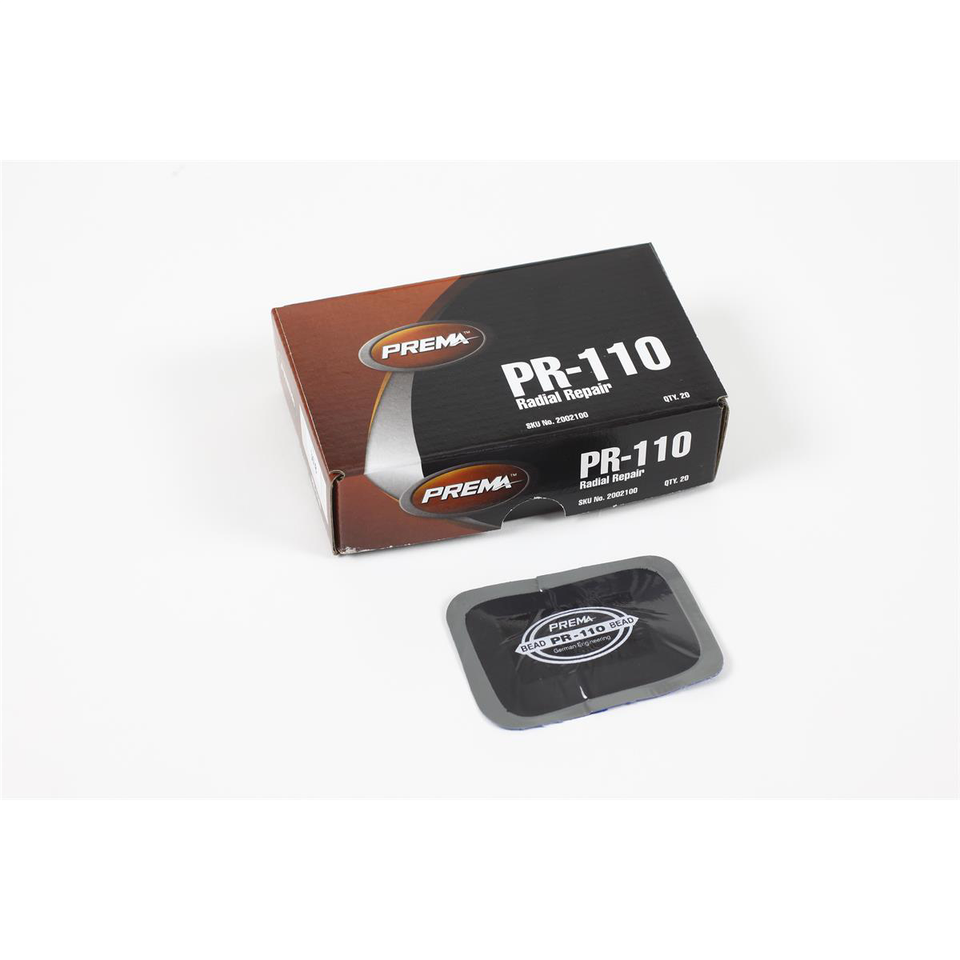 PREMA Radial Repair Patch 3-1/4" L x 2-1/4" W (83mm x 57mm) 1 Ply 20 ...