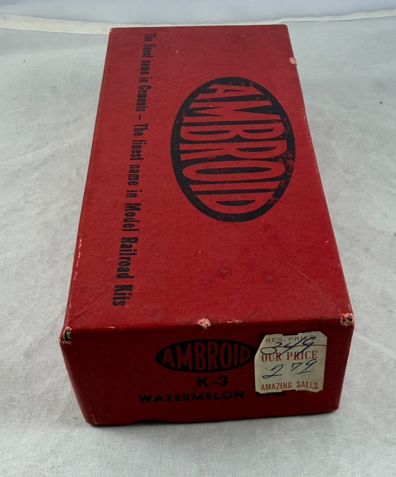 AMBROID VINTAGE HO WATERMELON CAR KIT | eBay