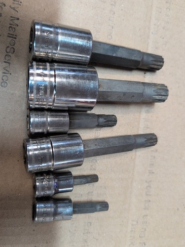 Snap-On Tools USA TSSKIT 6pc Metric 6mm-16mm Triple Square Socket Set 3 ...