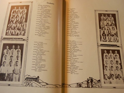 THE DANA LOG DANA JUNIOR HIGH SCHOOL JUNE 1931 YEARBOOK SAN PEDRO ...