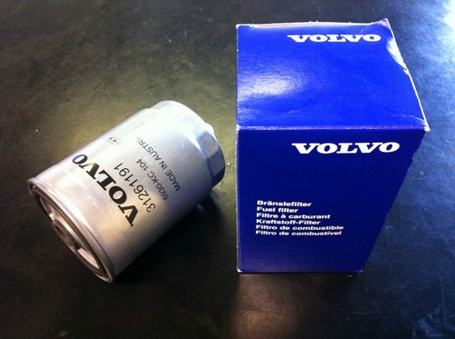 GENUINE VOLVO METAL FUEL FILTER 31261191 D5 DIESEL S60 V70 S80 XC90 ...