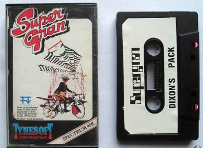Sinclair ZX Spectrum 48K Game - SUPER GRAN - Tynesoft/Dixons - Tested ...