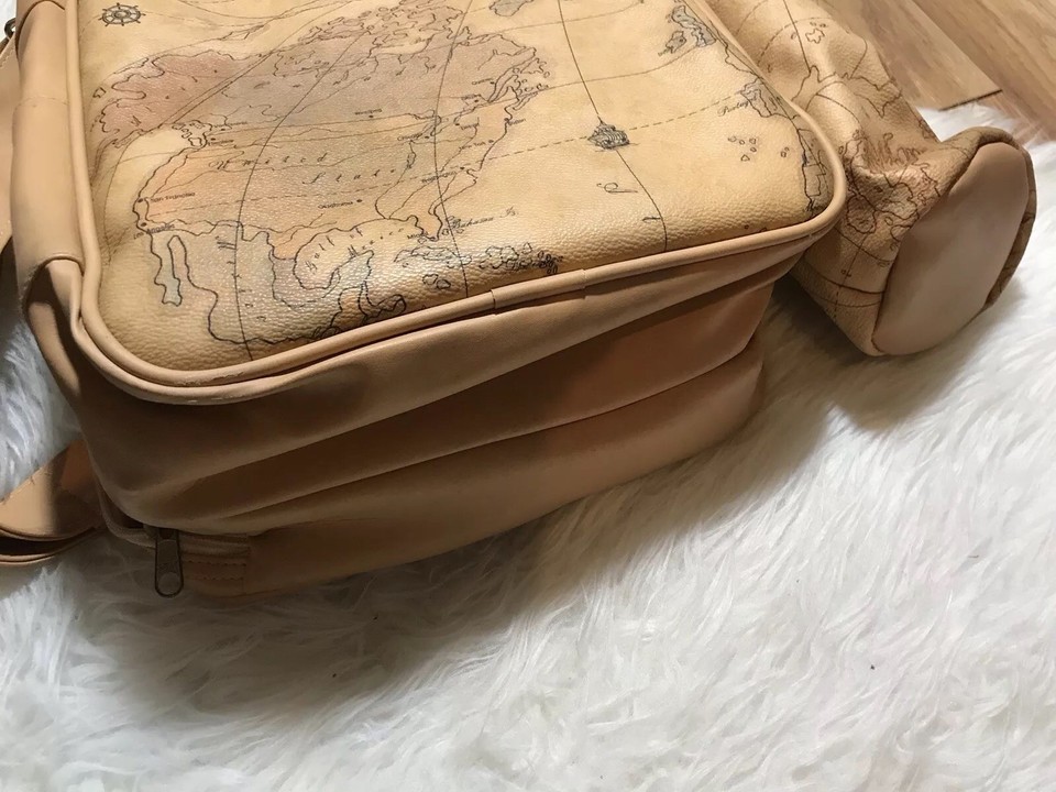 Picnic Wine Insulated Case Food Storage Travel Bag Lunch Map Geography ...