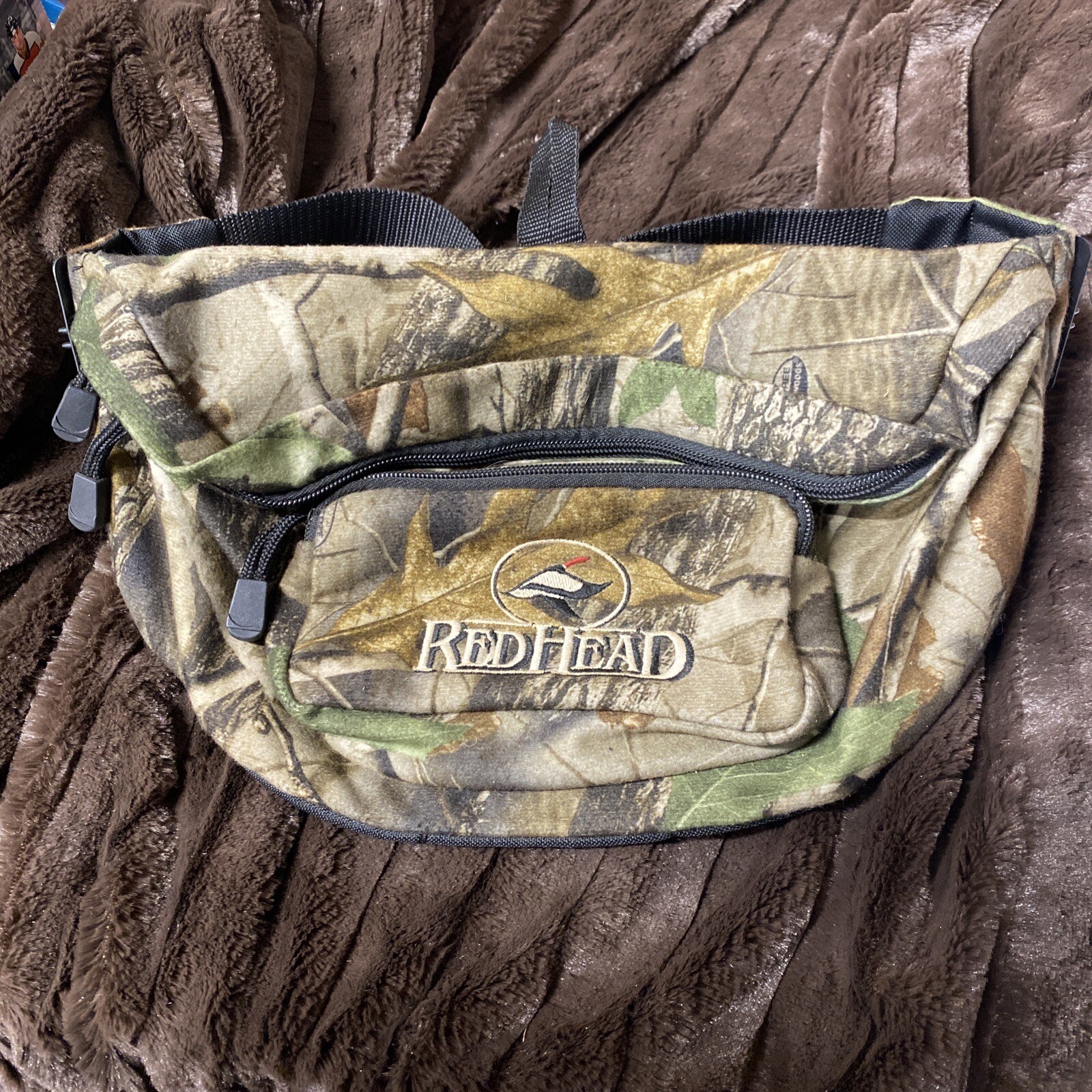 Redhead Waist Fanny Pack Adjustable Camouflage 2 Pouches Hunting ...