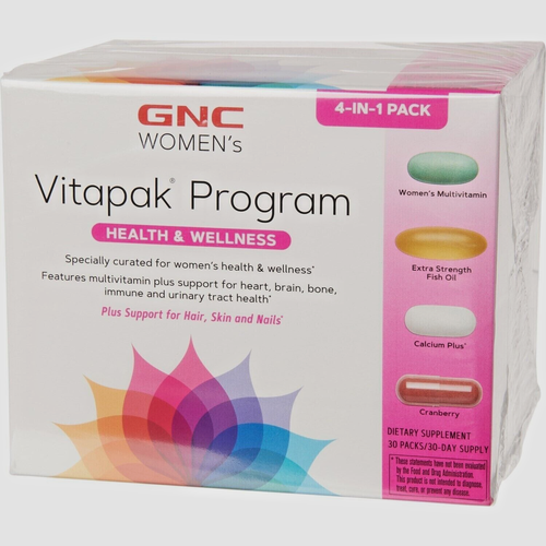 GNC Women's Vitapak Program Health & Wellness 30 PK FREE SHIPPING! EXP 03/2024 | eBay