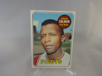 1969 Topps Baseball Chico Salmon Seattle Pilots Card #62 | eBay