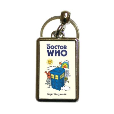 Mr Men Keyring TARDIS & Monsters Metal Charm Key Chain Accessory Doctor ...