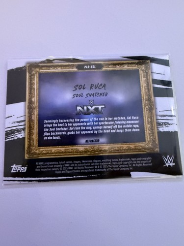 Sol Ruca 2025 Topps Chrome WWE Paradigm | eBay