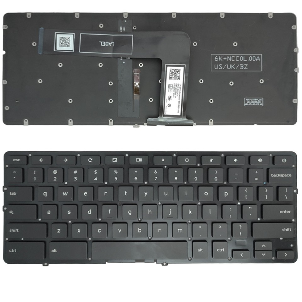 New Laptop keyboard for Dell Chromebook 13 7310 13-7310 NVH | eBay