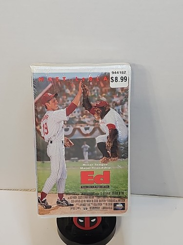 Ed VHS 1996 Movie Clamshell Matt LeBlanc Clamshell Video Tape Movie ...