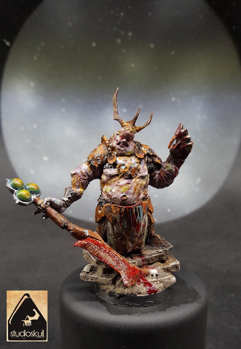 Lords of Blights & Lords of Plagues Chaos Nurgle Champion Warhammer 40k ...