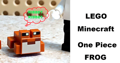 LEGO Minecraft FROG One piece Figure Animal Reptile Amphibian Pet ...