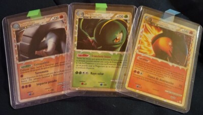 Typhlosion #110, Meganium #109, Donphan #107 Prime Spanish Mint | eBay