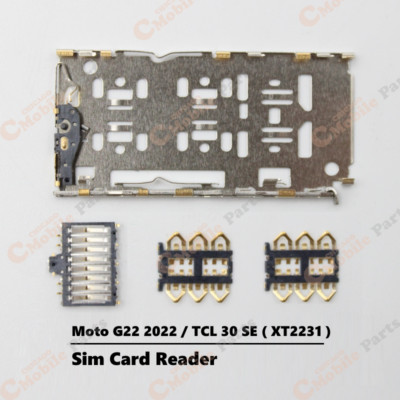 Motorola Moto G22 2022 / TCL 30 SE Sim Card Reader ( XT2231 ) | eBay