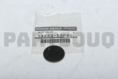 1322953F60 Genuine Nissan SHIM-VALVE 13229-53F60 | eBay