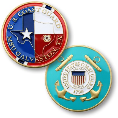 US Coast Guard USCG Marine Safety Unit MSU Galveston Challenge Coin | eBay