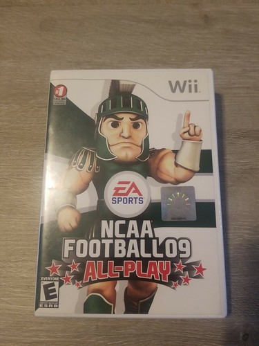 NCAA Football 09 ALL-PLAY Nintendo Wii Video Game EA Sports Complete ...