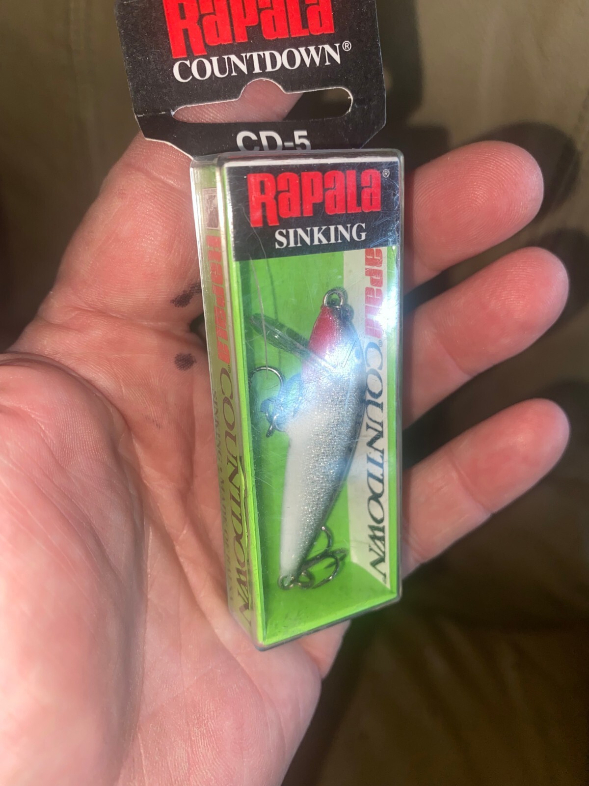 Original Rapala CD-5 Silver, Balsa Swimming Depth 3-6' Fishing | eBay