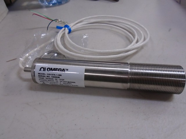 OS137A-1-MA. OMEGA INFRARED TEMP SENSOR 0°C 100°C ID104599 for sale ...