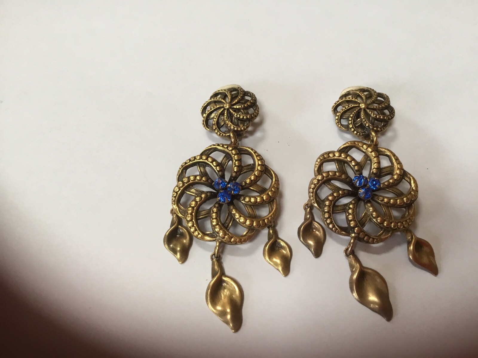 Signed Joseff Of Hollywood Intricate Designed Sapphir… - Gem